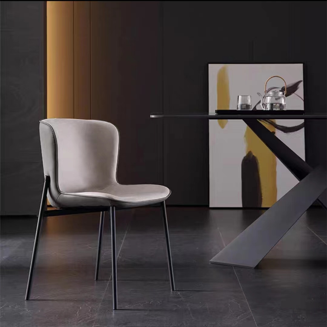 Nordic modern simple acrylic dining chair